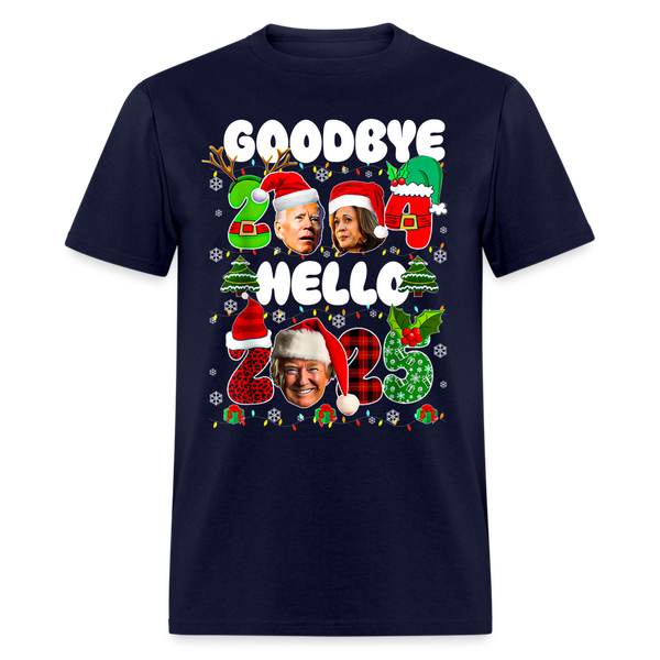 Funny Goodbye 2024 Hello 2025 T Shirt – UnitedPatriot