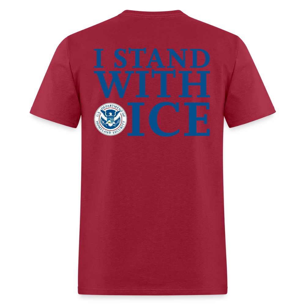 I Stand With ICE T Shirt – UnitedPatriot
