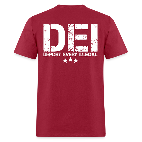 DEI Deport Illegal T Shirt – UnitedPatriot