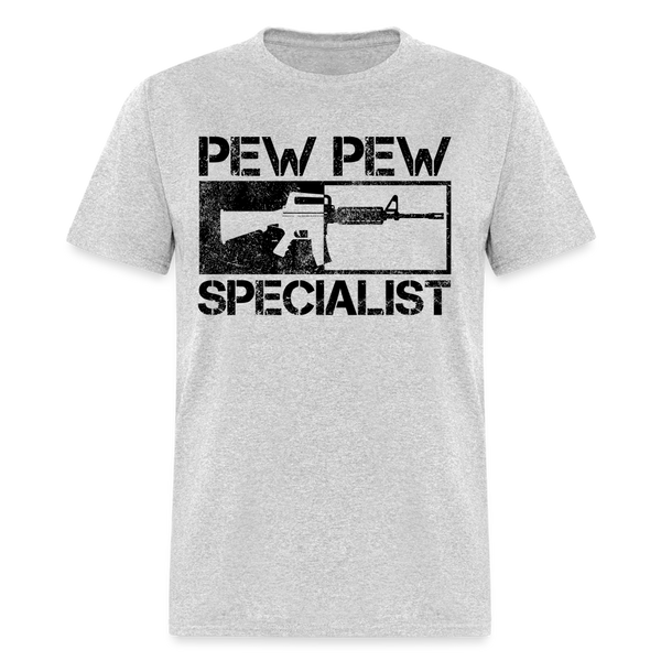 Pew Pew Specialist T Shirt – UnitedPatriot