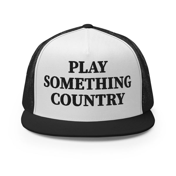 Play Something Country Embroidered Trucker Hat – UnitedPatriot