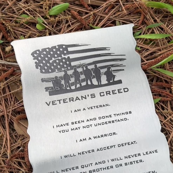 Veterans Creed - Made In USA – UnitedPatriot