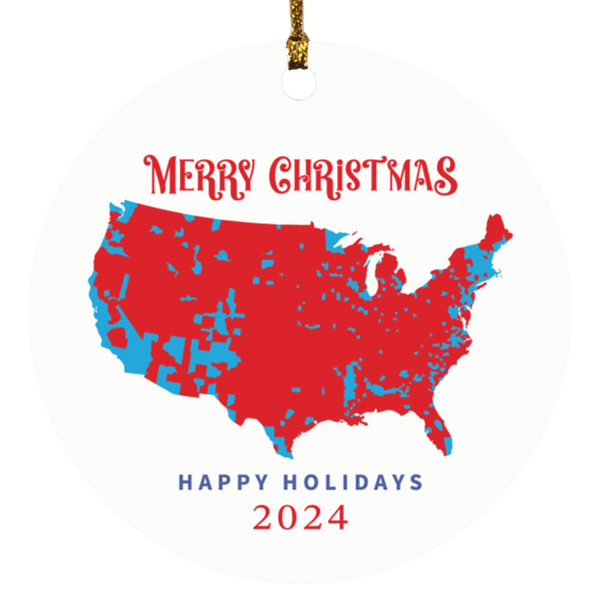 Election Map 2024 Ornament – UnitedPatriot