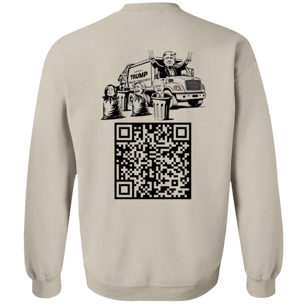 Trump Waste Management QR Dance YMCA Sweatshirt – UnitedPatriot