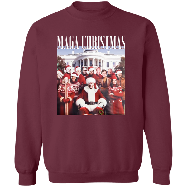 MAGA Christmas Sweatshirt – UnitedPatriot