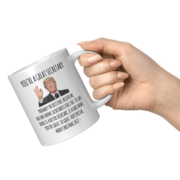You're A Great Secretary Mug – UnitedPatriot